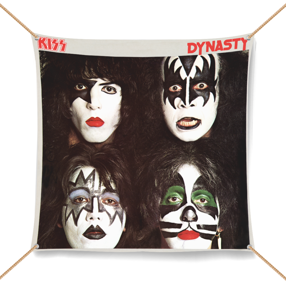 Dynasty Wall Flag - KISS UK