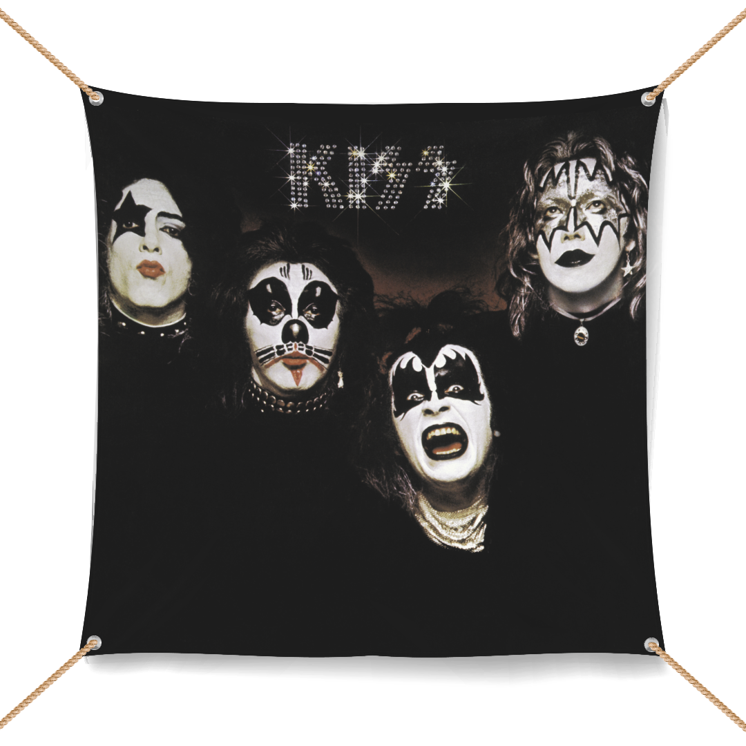 Kiss Wall Flag - KISS UK